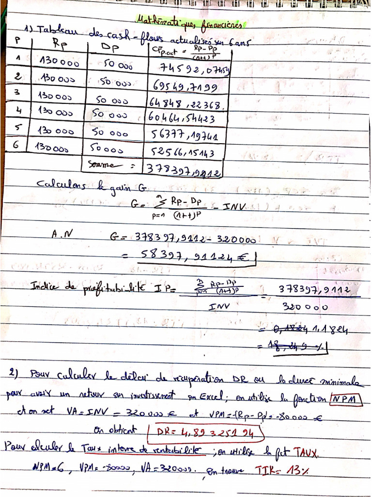 NMMM - EXO MATH FIN | PDF