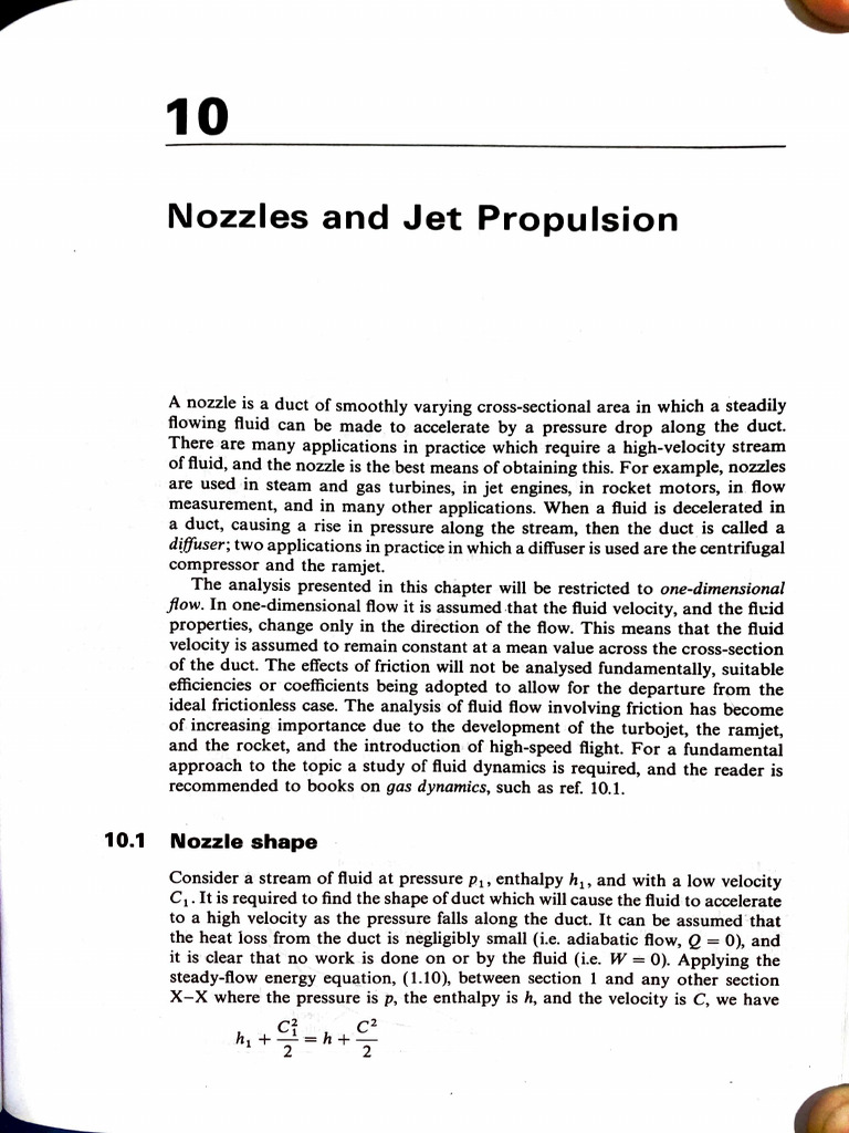 Nozzles | PDF | Continuum Mechanics | Gases