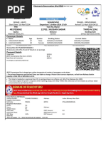 1st AC Ticket | PDF | Identity Document