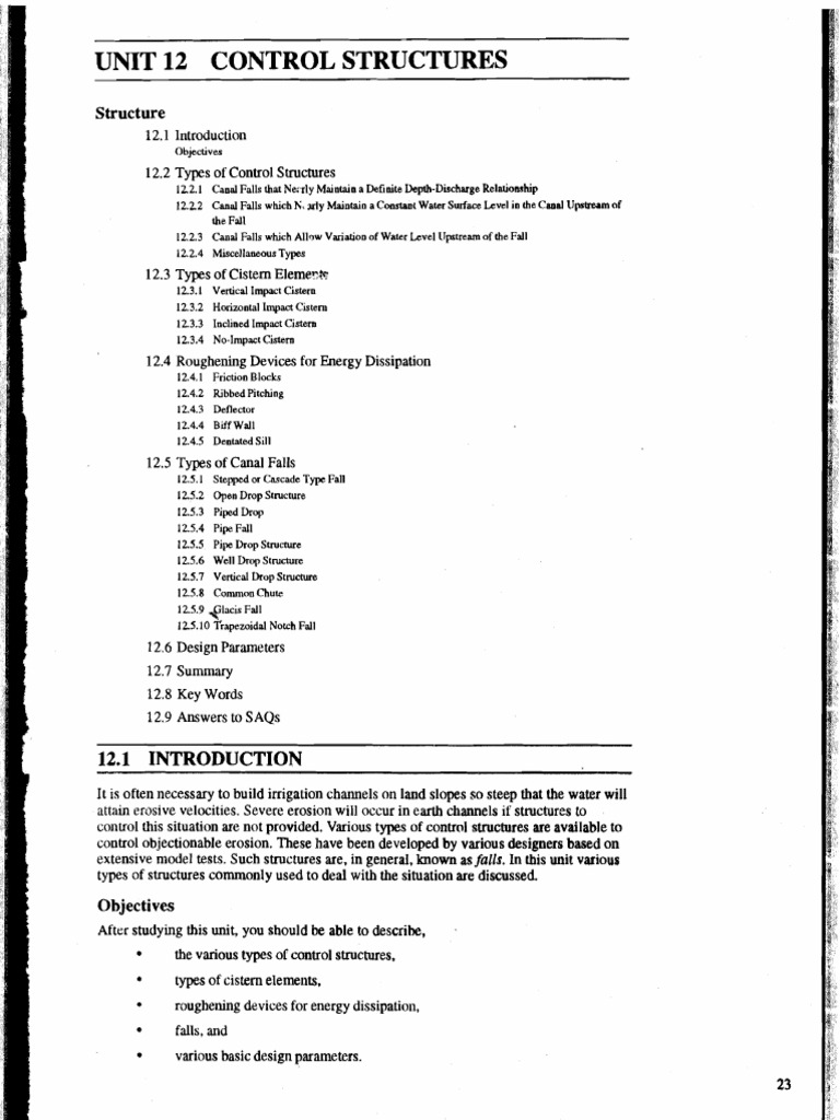 Unit-12 | PDF | Spillway | Hydraulic Engineering