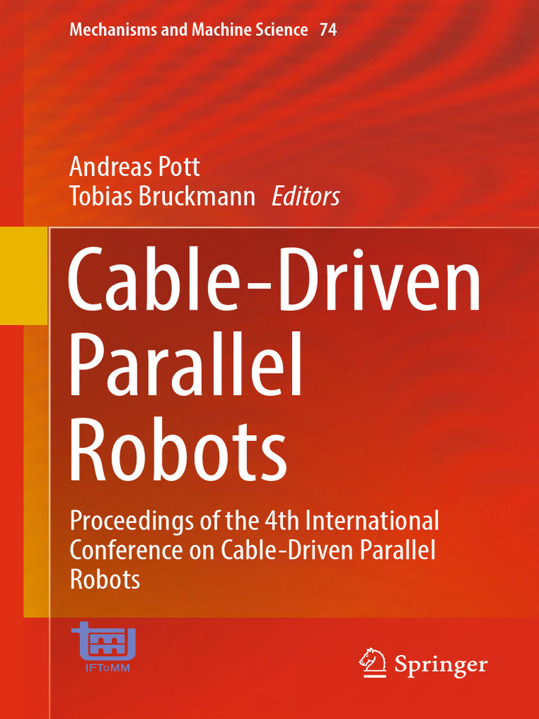 Cabledriven Parallel Robots 2019 | PDF | Mechanical Engineering