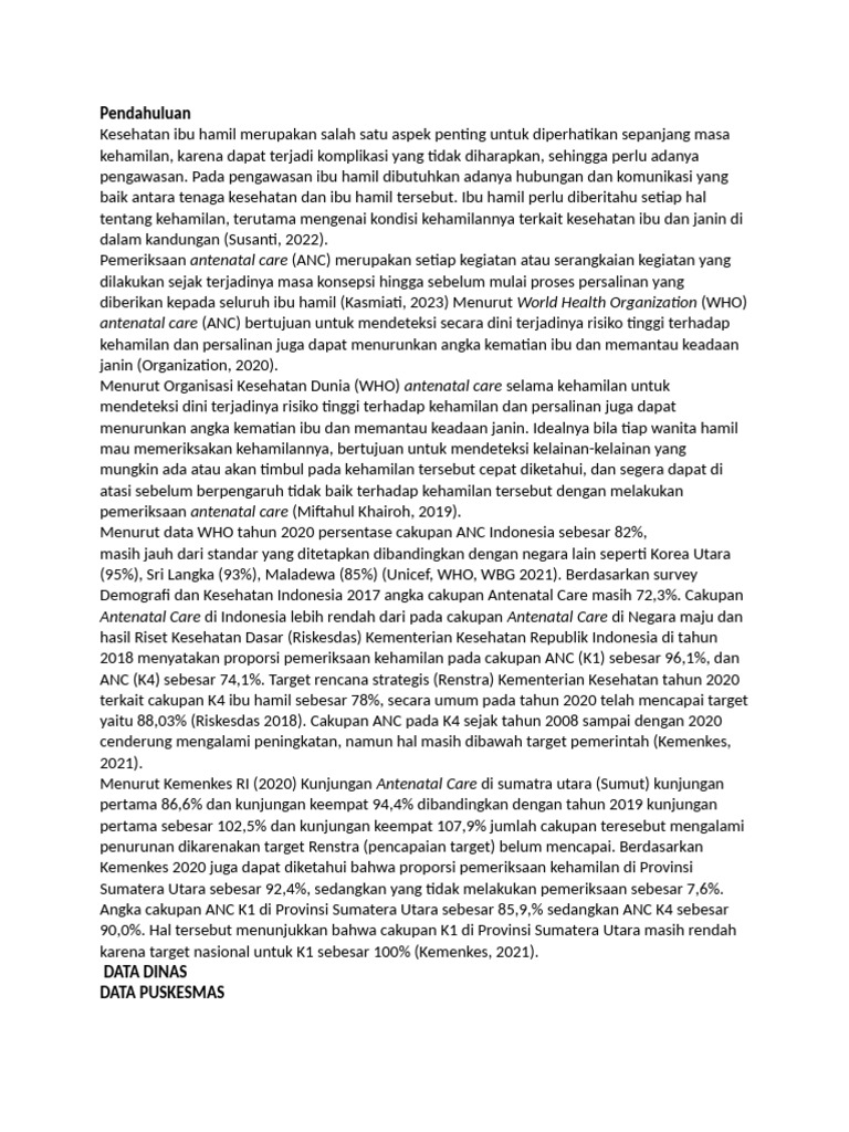 Pendahuluan Proposal | PDF