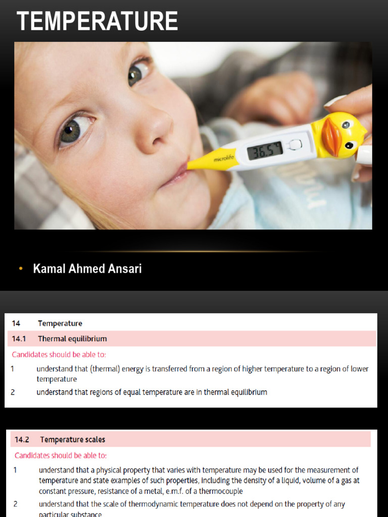 SI Units of Heat and Temperature | PDF