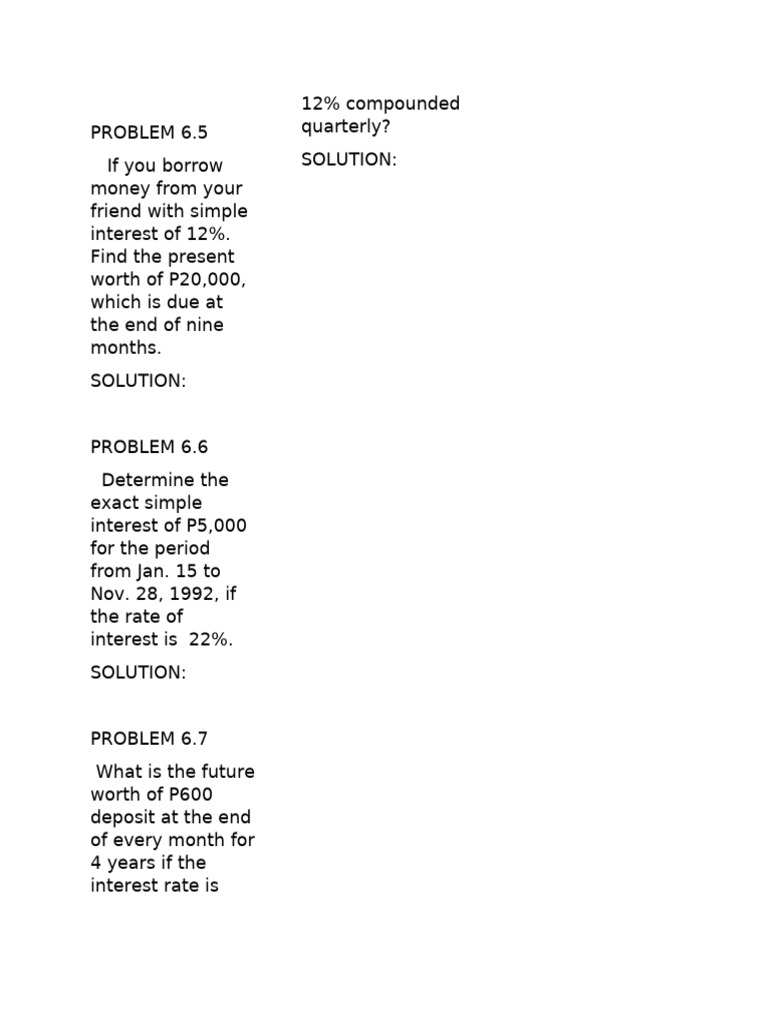 Problem 6 | PDF