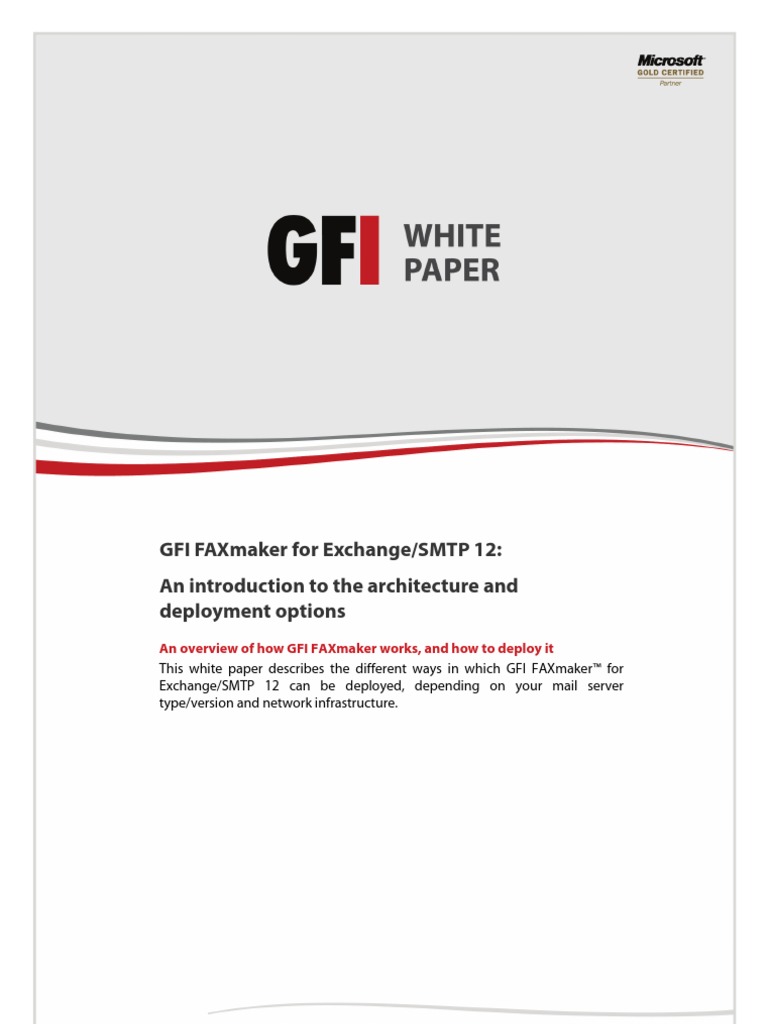 Faxmaker Deployment Strategies | PDF | Email | Ibm Notes