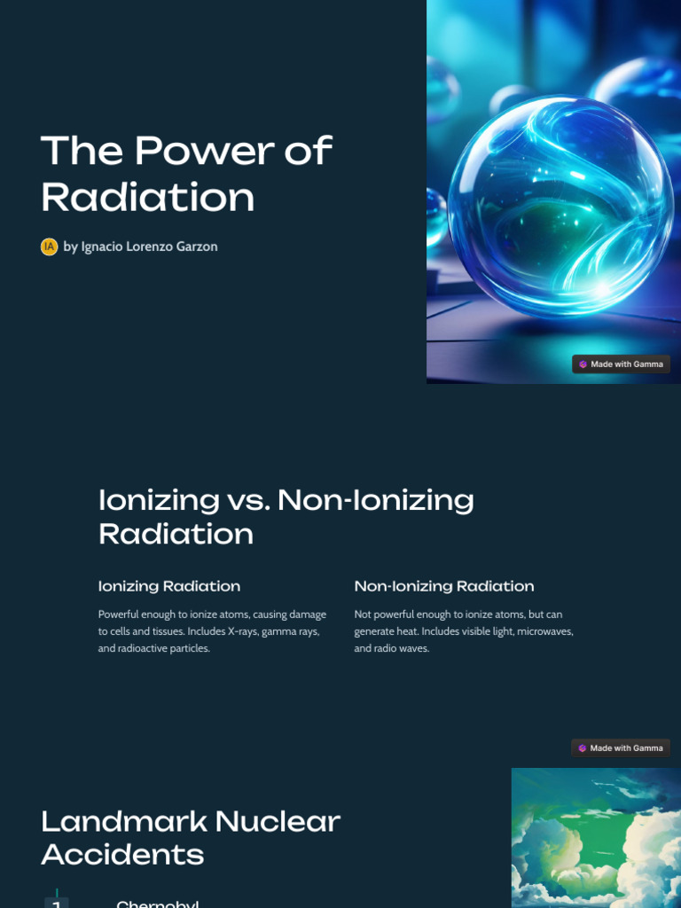 The Power of Radiation | PDF | Radiation | Nuclear Weapons