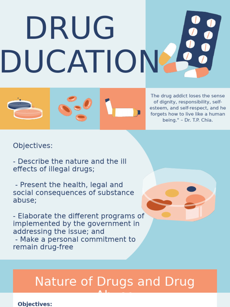 Drug Education | PDF | Psychoactive Drugs | Substance Abuse