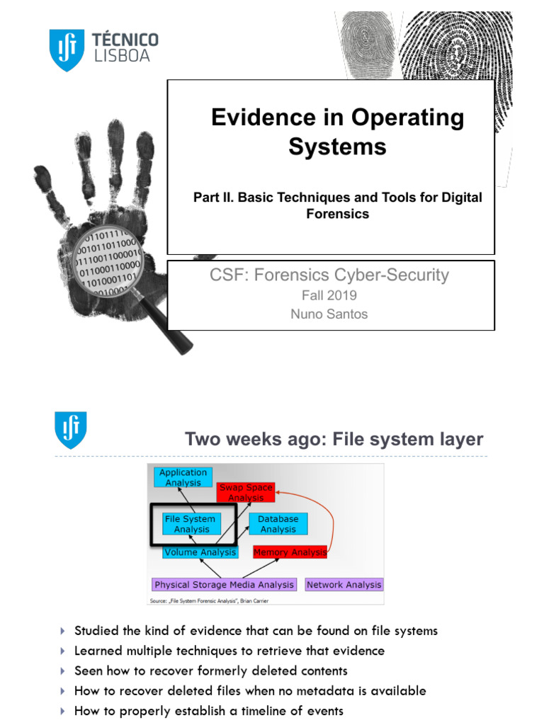 Digital Forensics for Windows OS | PDF | Windows Registry | Computer File