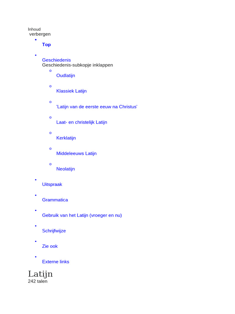 Latijn | PDF