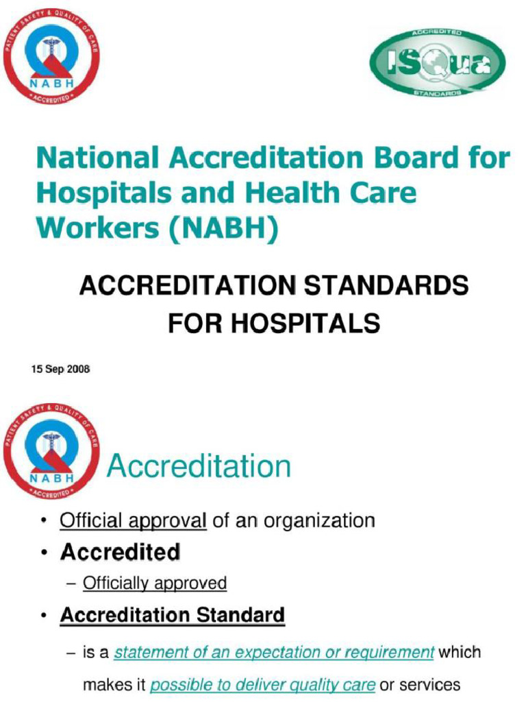 National Accreditation Board For Hospitals and Health Care Workers ...