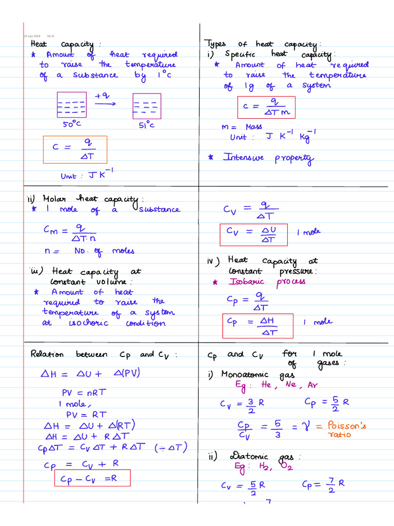 Heat Capacity | PDF