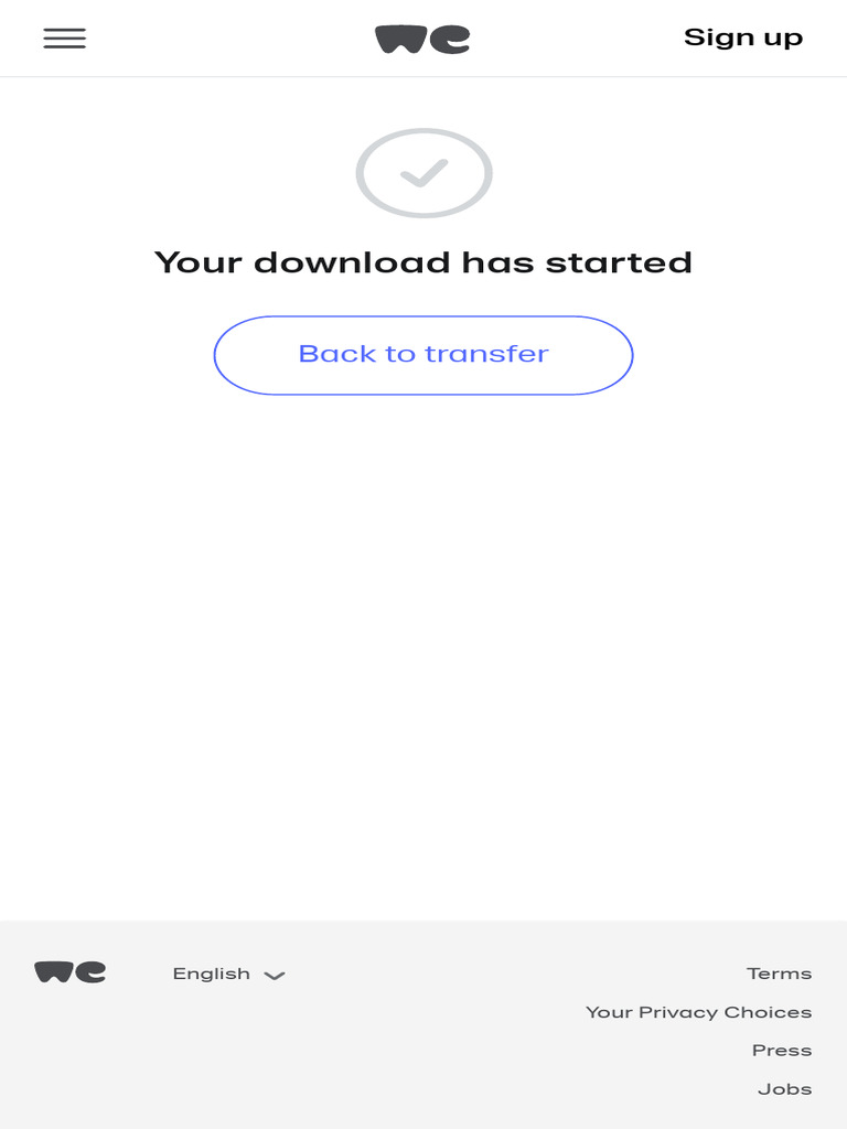 Download Confirmation Page | PDF