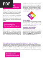 Alfa Lebanon's First Mobile Network | PDF | Prepaid Mobile Phone | 4 G