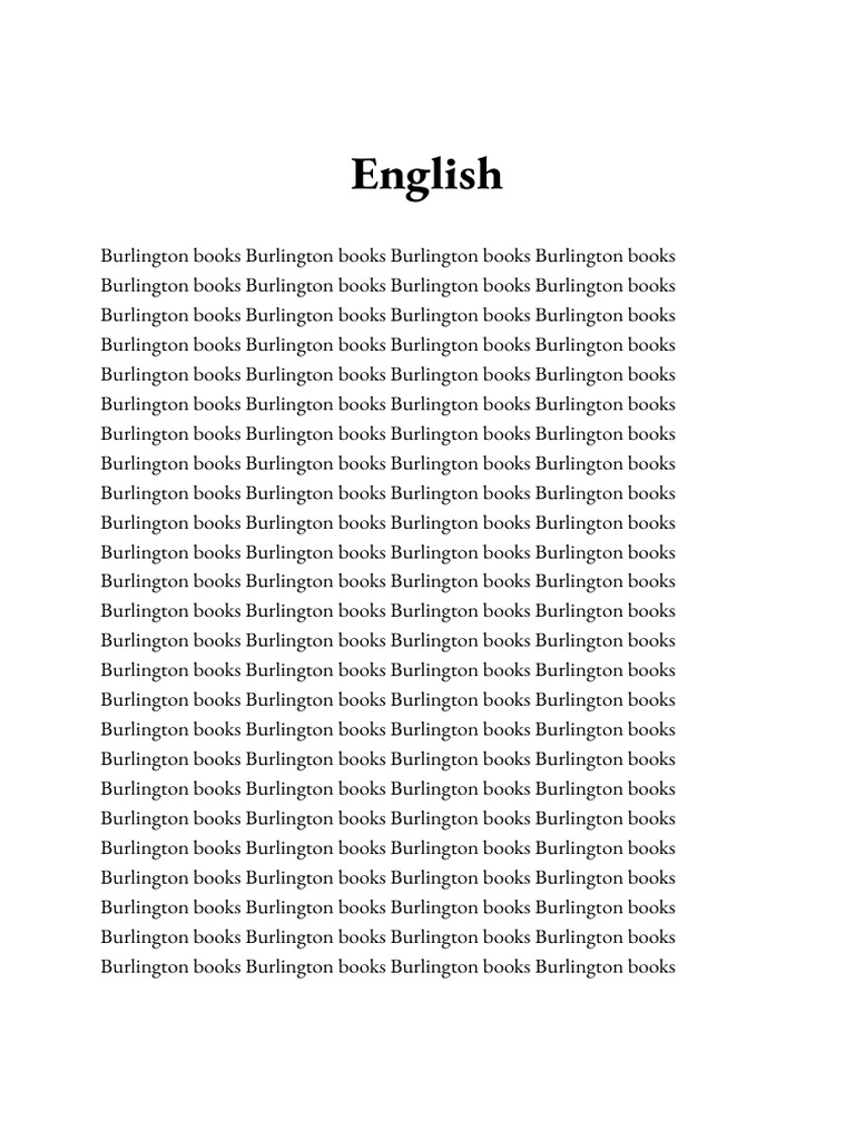 Burlington Books PDF | PDF | General Fiction