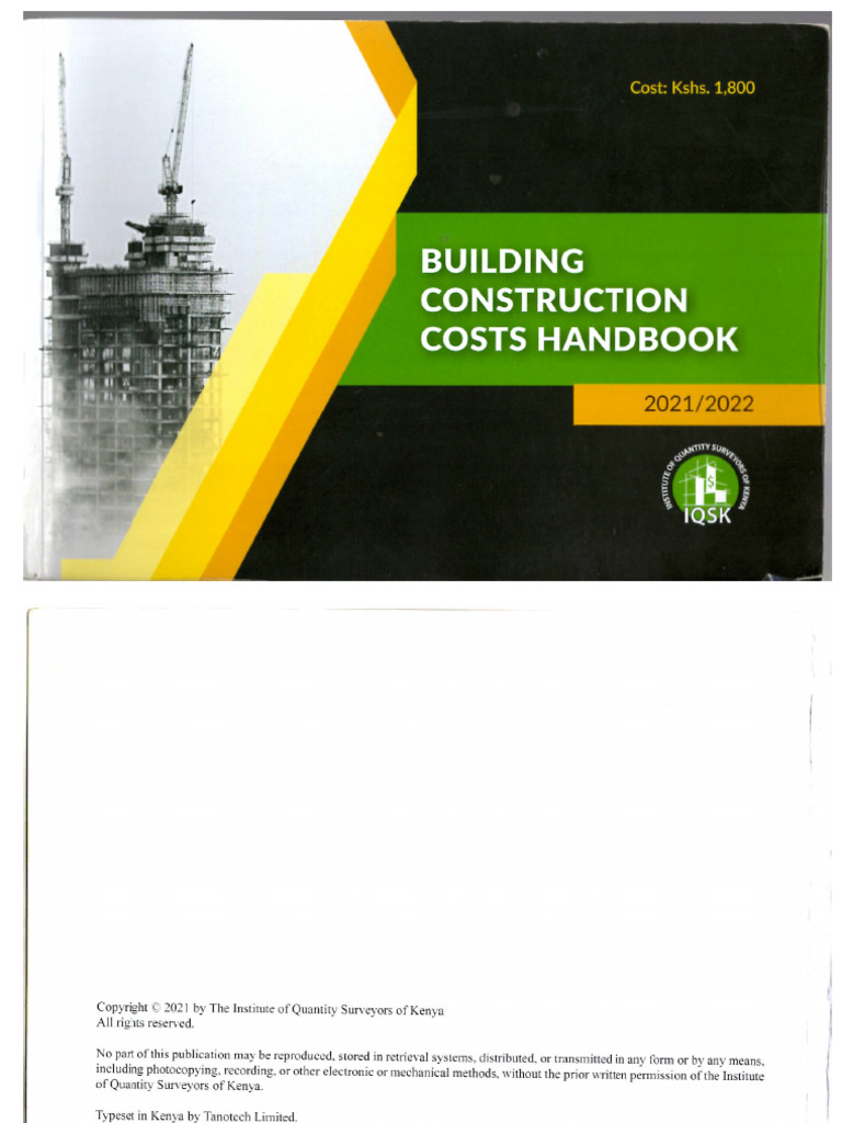 4c IQSK Cost Handbook 2021-2022 | PDF