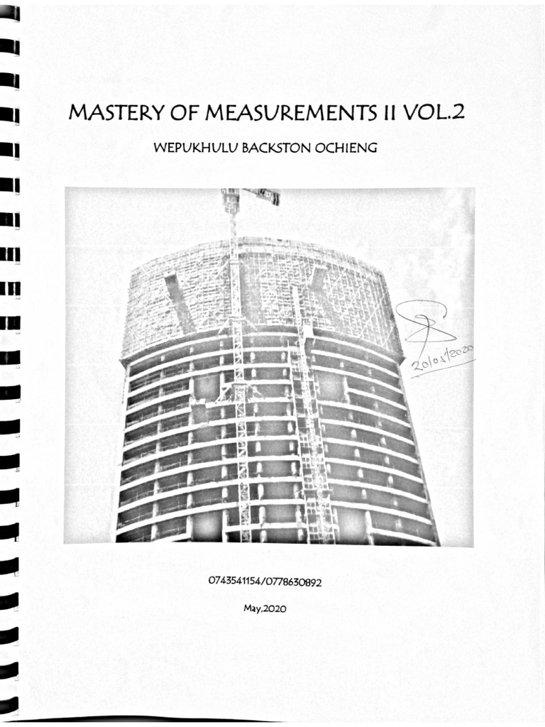Mastery of Measurements II | PDF