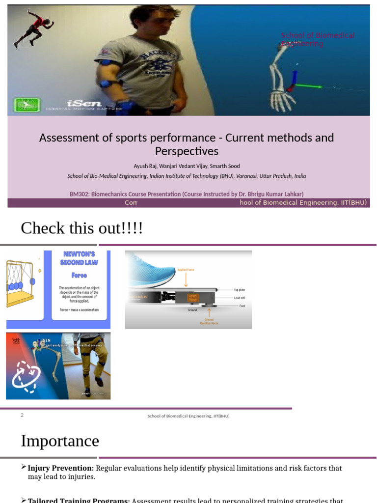 BioMechanics Sportss | PDF | Wearable Technology | Biomechanics