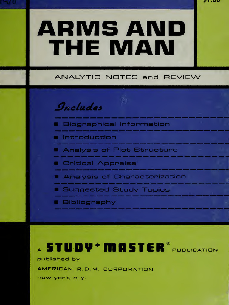 Arms and The Man (Edith Schor) | PDF | George Bernard Shaw