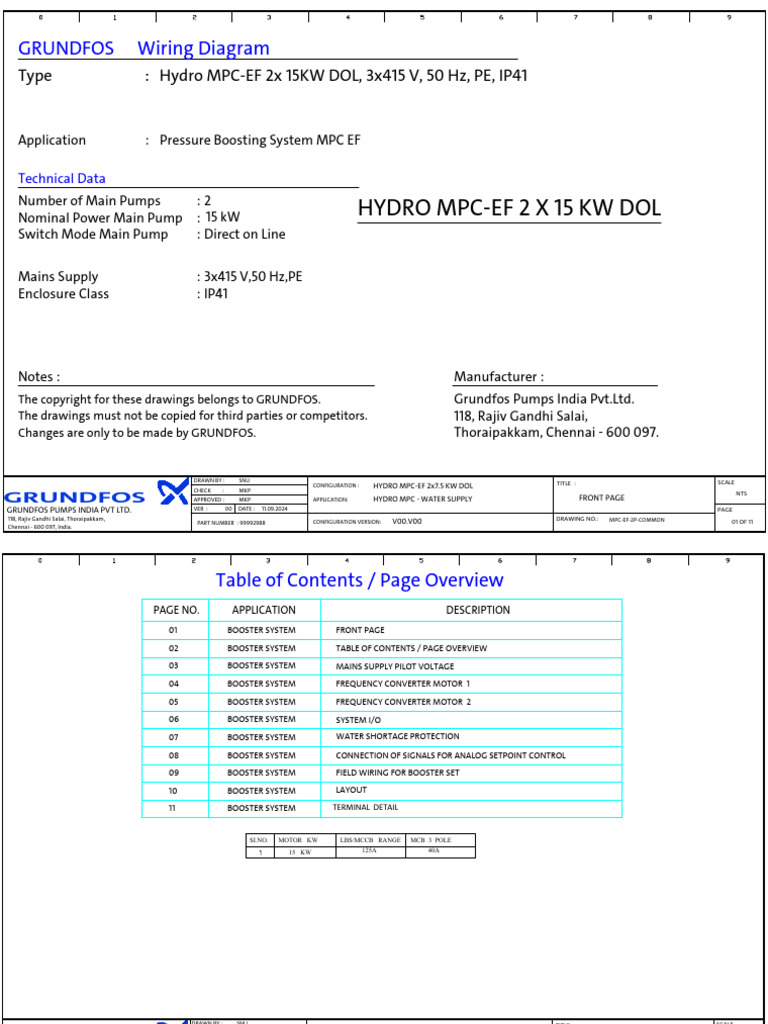 Hydro MPC EF 2x15kW MICRO - 99992988 | PDF | Mains Electricity ...