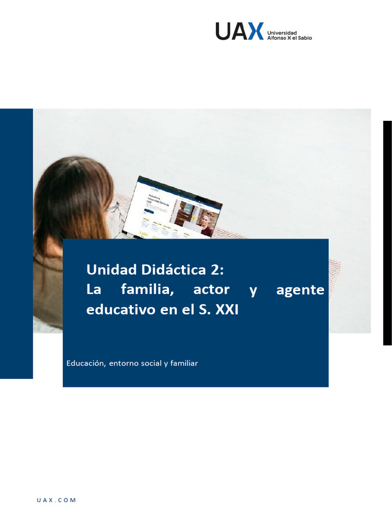 Contenido Teórico - UD2 | PDF | Familia | Sociedad