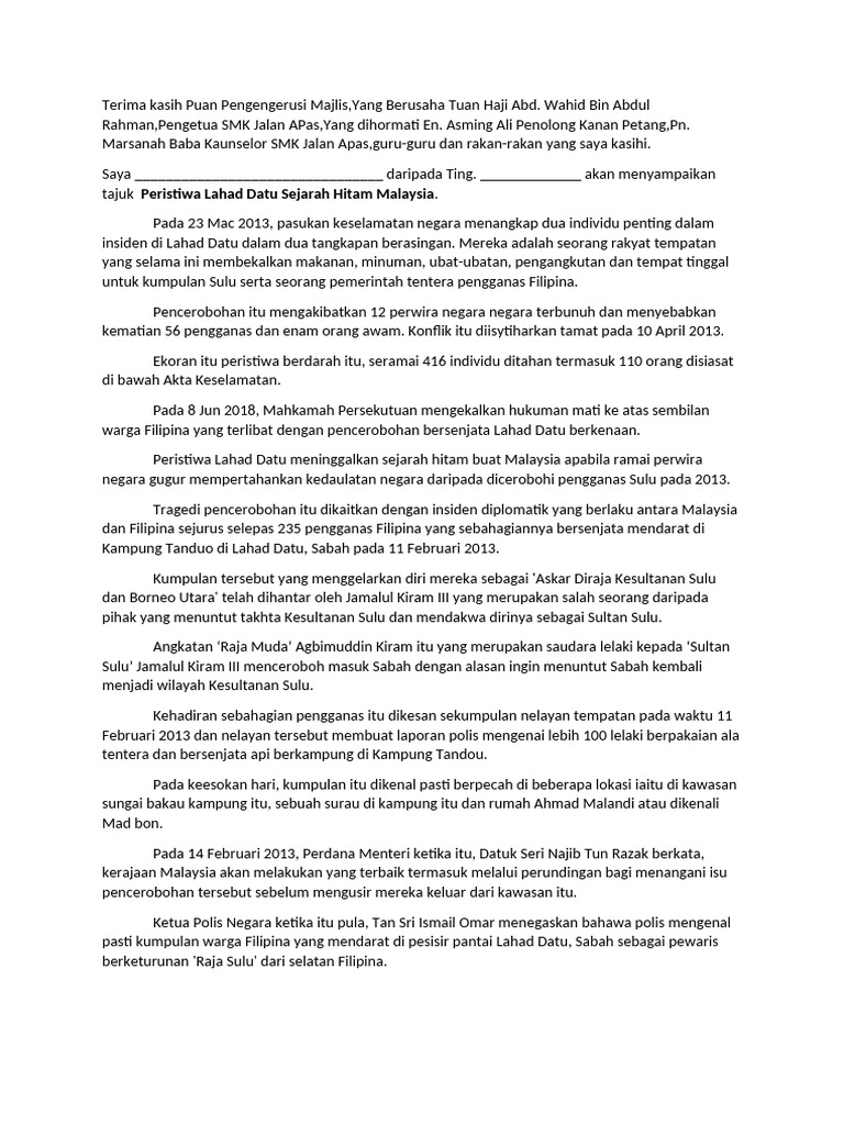 Pengucapan Awam 4 | PDF