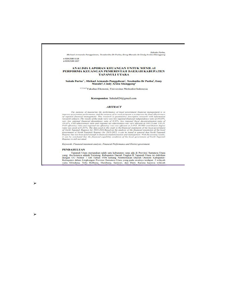 ELLA SUSILAWATI - Tugas Pengukuran Kinerja Pemerintahan - Riview Jurnal | PDF | Bisnis