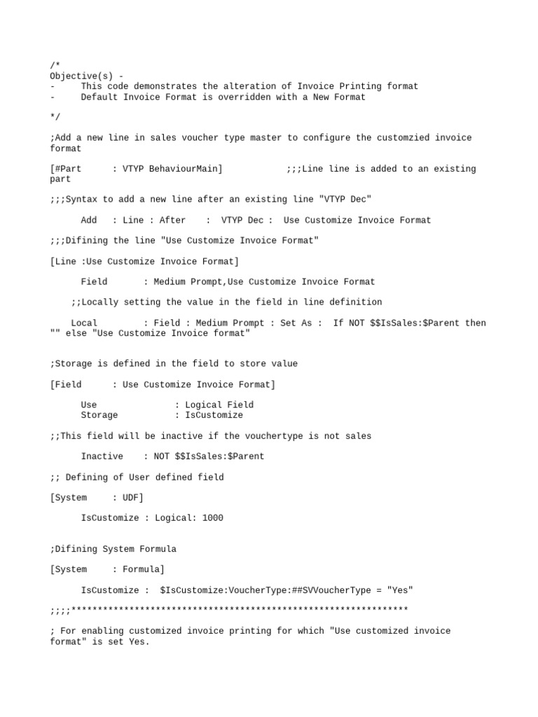 How-To-Create-Own-Invoice TDL | PDF | Software Engineering | Computing