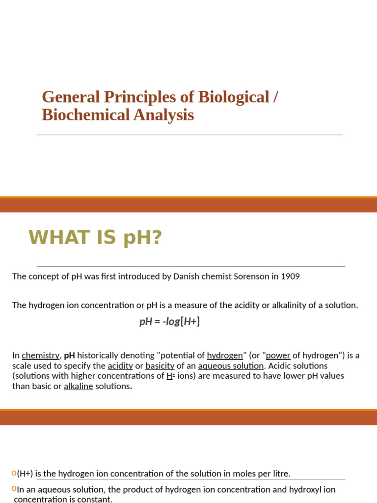 Ph and Buffers | PDF | Ph | Acid
