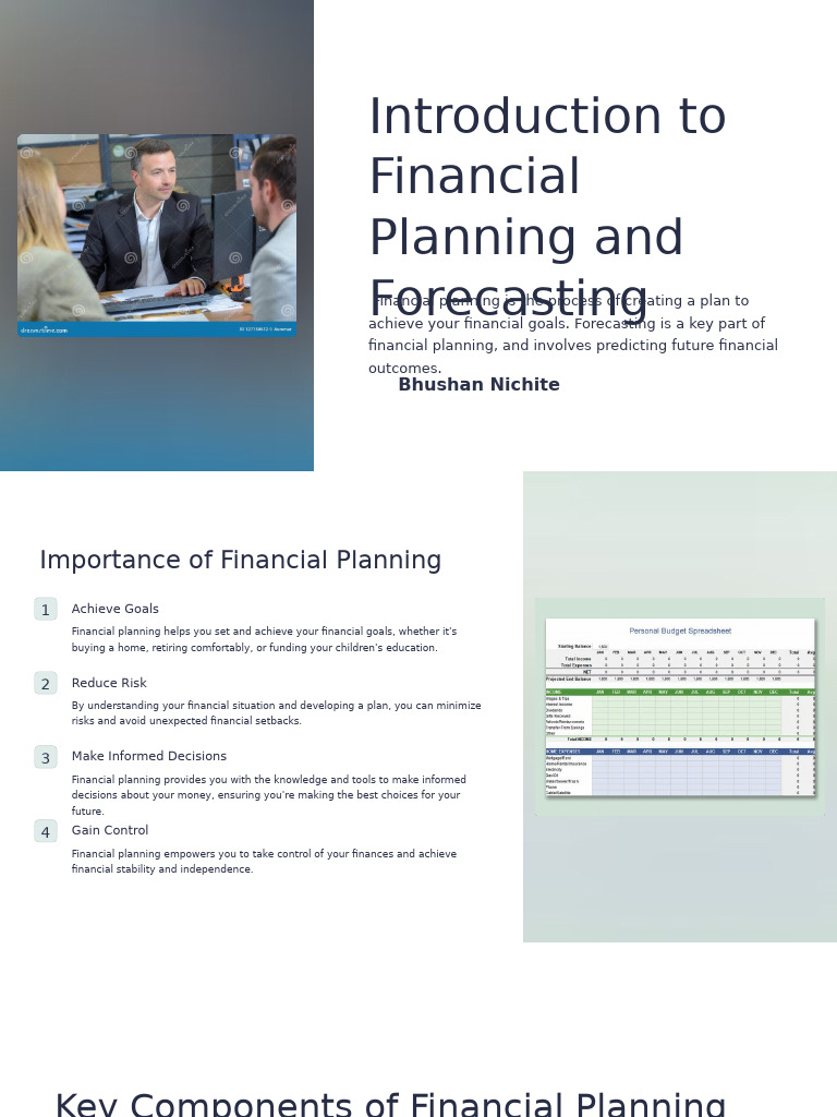 Introduction To Financial Planning and Forecasting | PDF