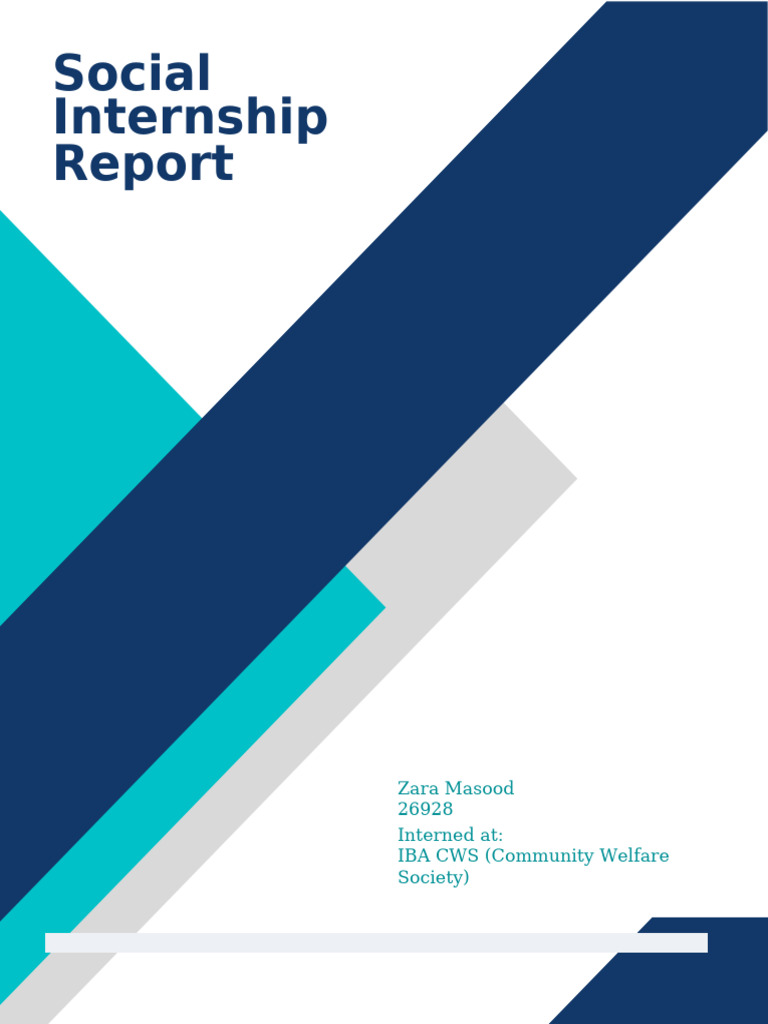 Social Internship Report at IBA CWS | PDF | Organizational Behavior ...