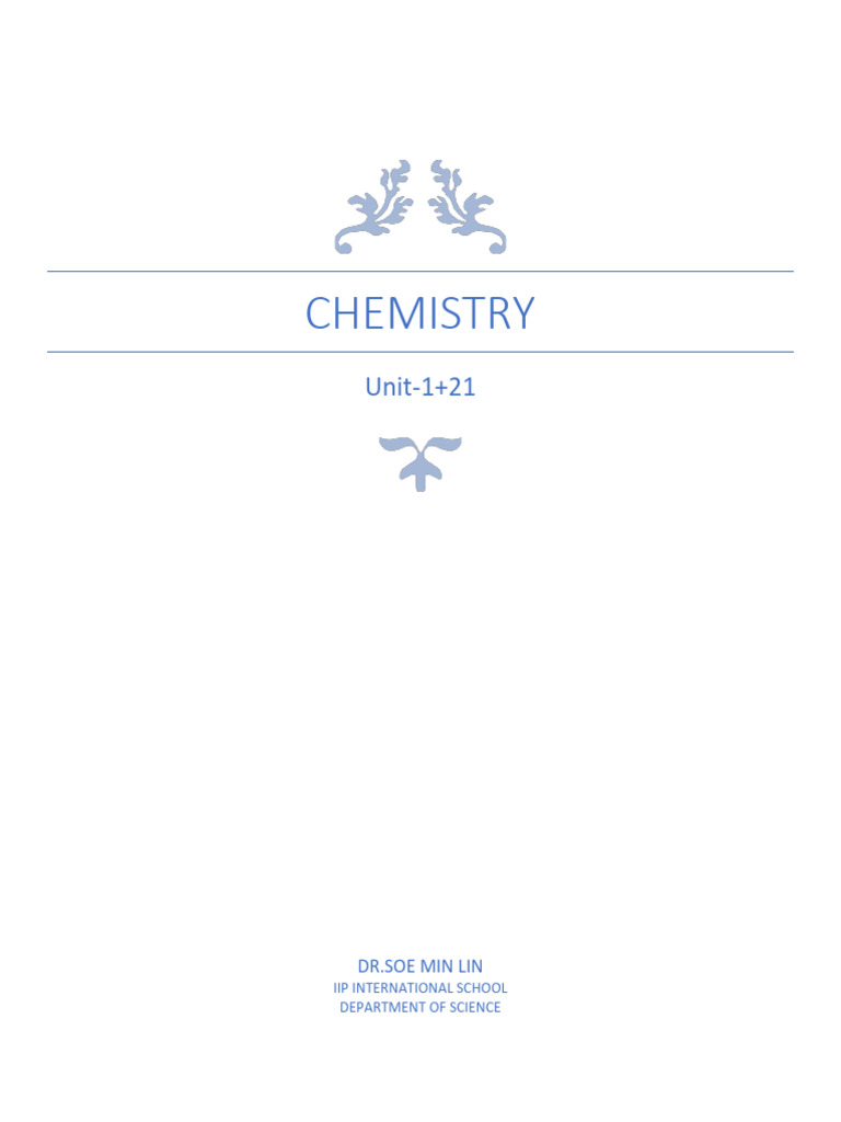 Unit-1 Updated Note DR - SML | PDF | Gases | Solubility