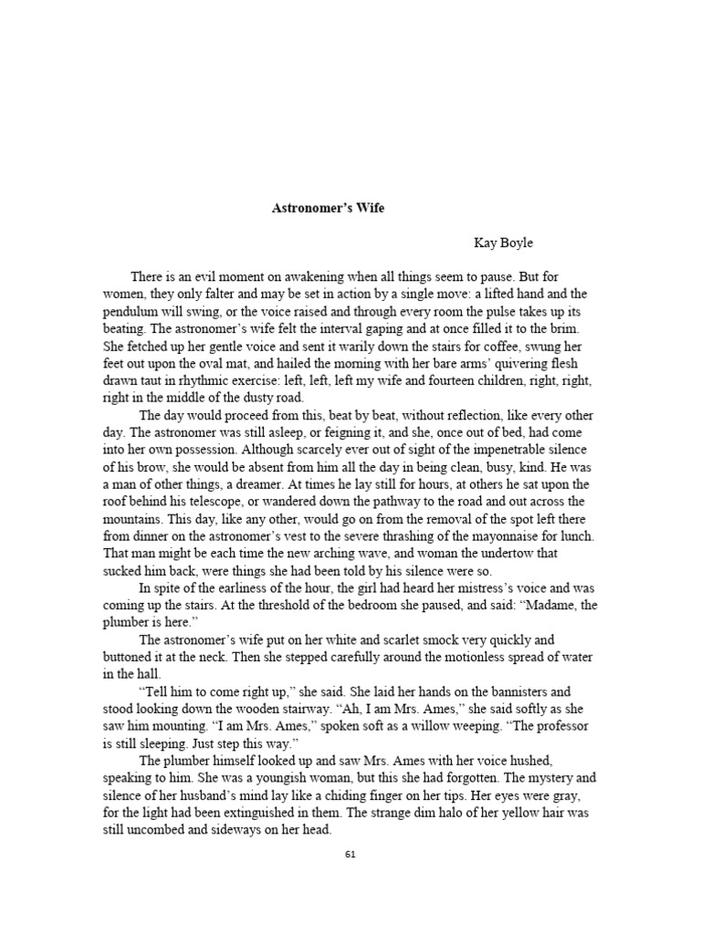Short Novel Reading 3 | PDF | Poetry