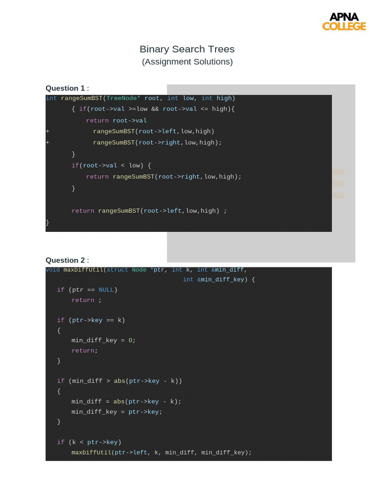 09. BST Ans Cpp | PDF | Software Engineering | Computer Programming 09. BST Ans Cpp | PDF | Software Engineering | Computer Programming