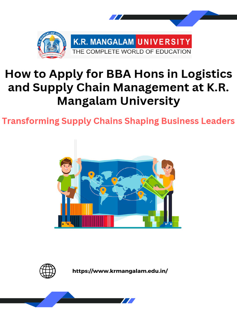How To Apply For BBA Hons in Logistics and Supply Chain Management at K ...