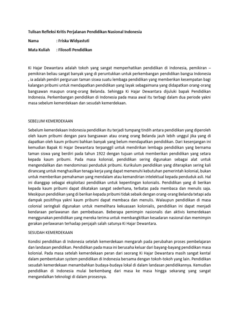 Eksplorasi Konsep - Filosofi Pendidikan | PDF