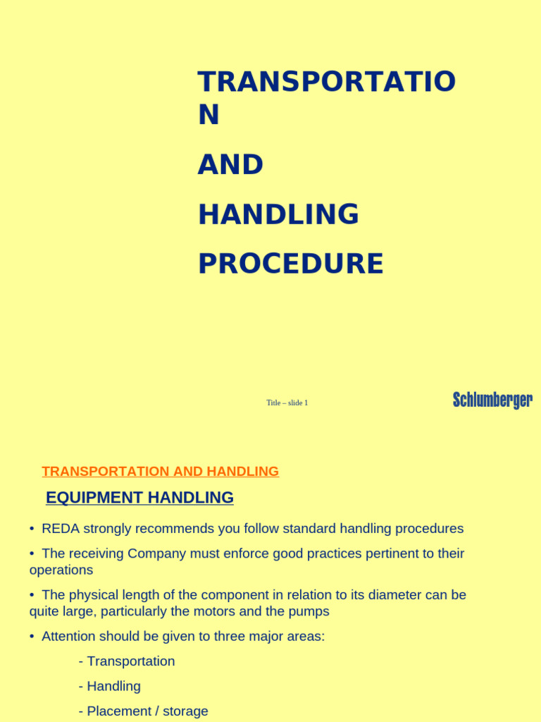 Day 9 004 Equipment Handling | PDF | Crane (Machine) | Transport