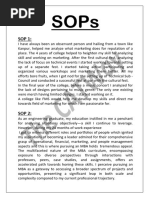 XIMB Sop | PDF