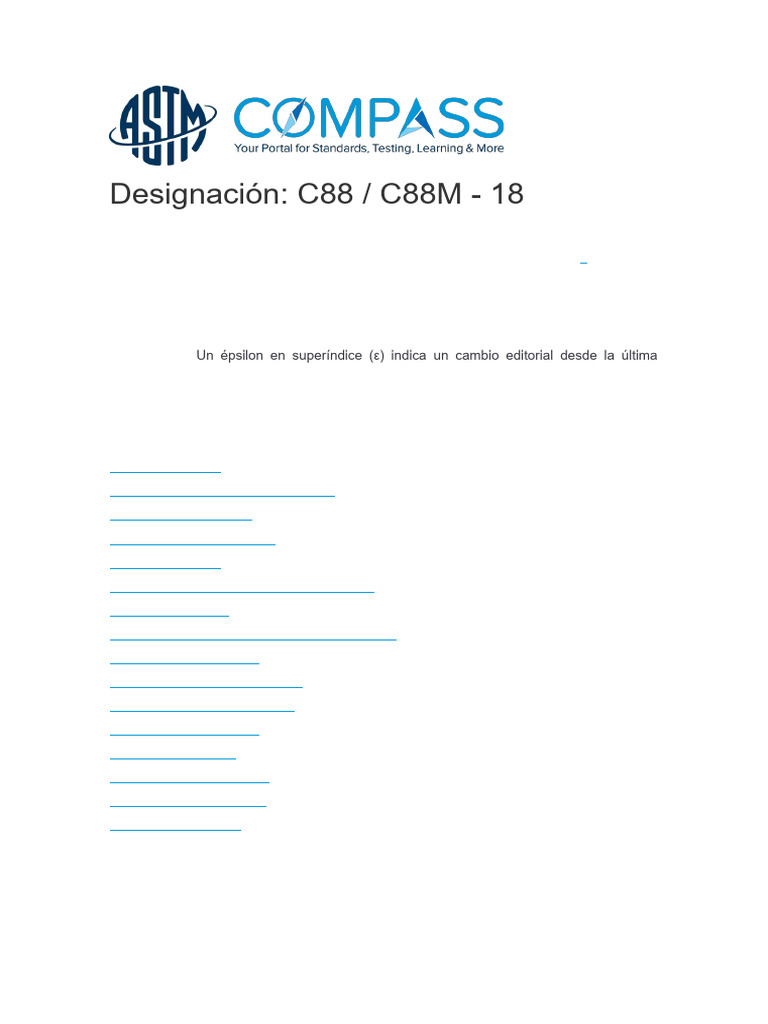 Astm C 88 | PDF | Agua | sal