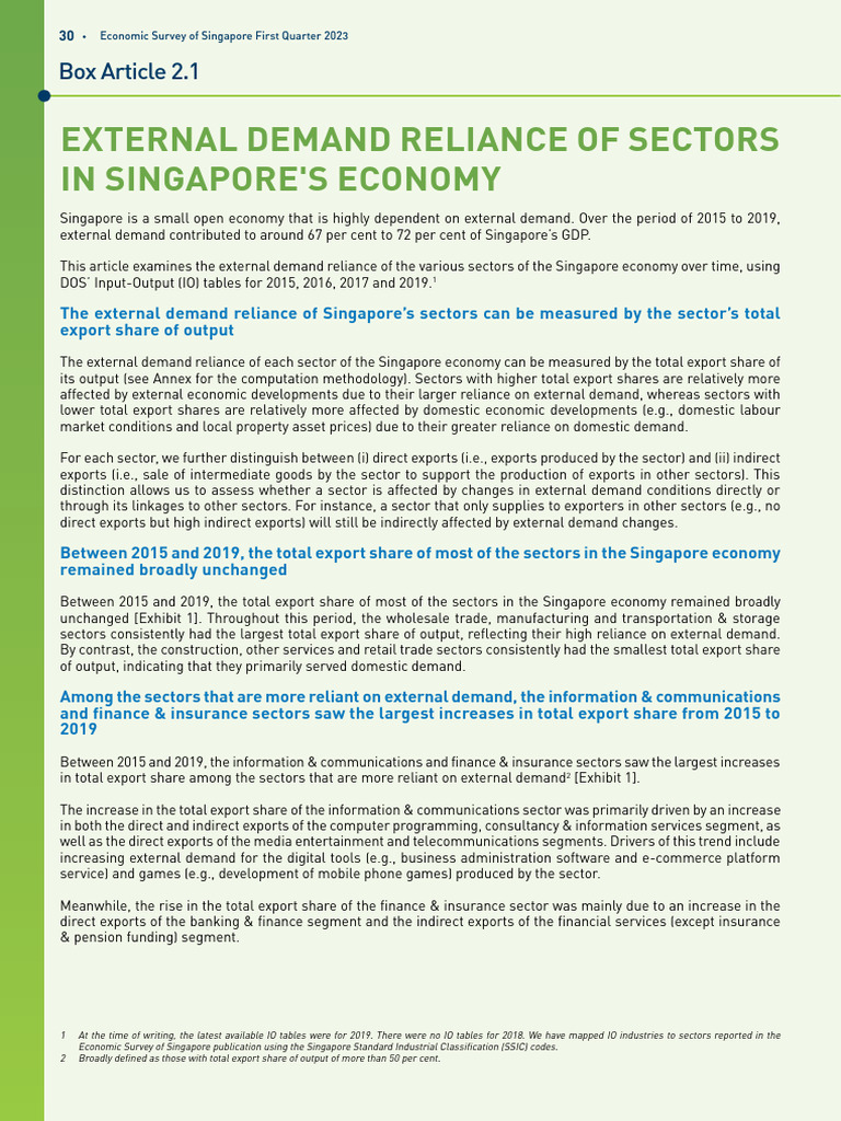 BA_1Q2023 | PDF | Input–Output Model | Matrix (Mathematics)