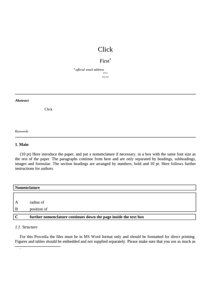 IJRP Paper Template | PDF | Microsoft Word | Text