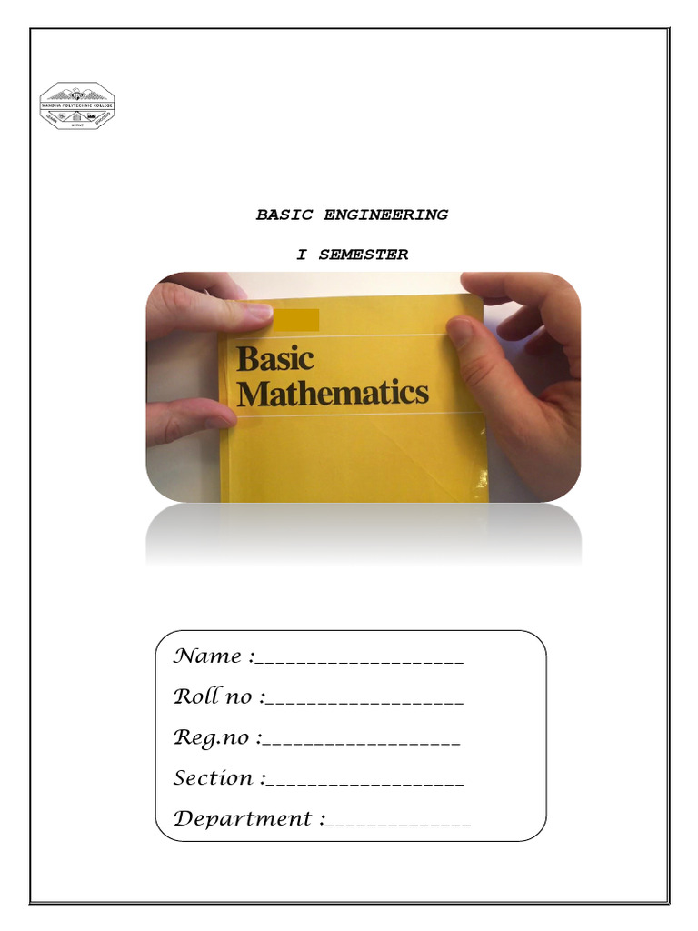 Basic Mathematics Merged | PDF | Euclidean Geometry | Elementary Geometry