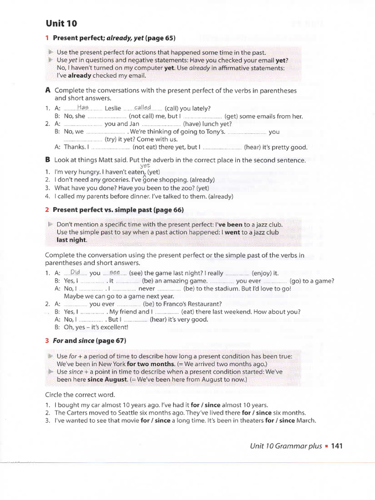 Interchange Level One 5th | PDF