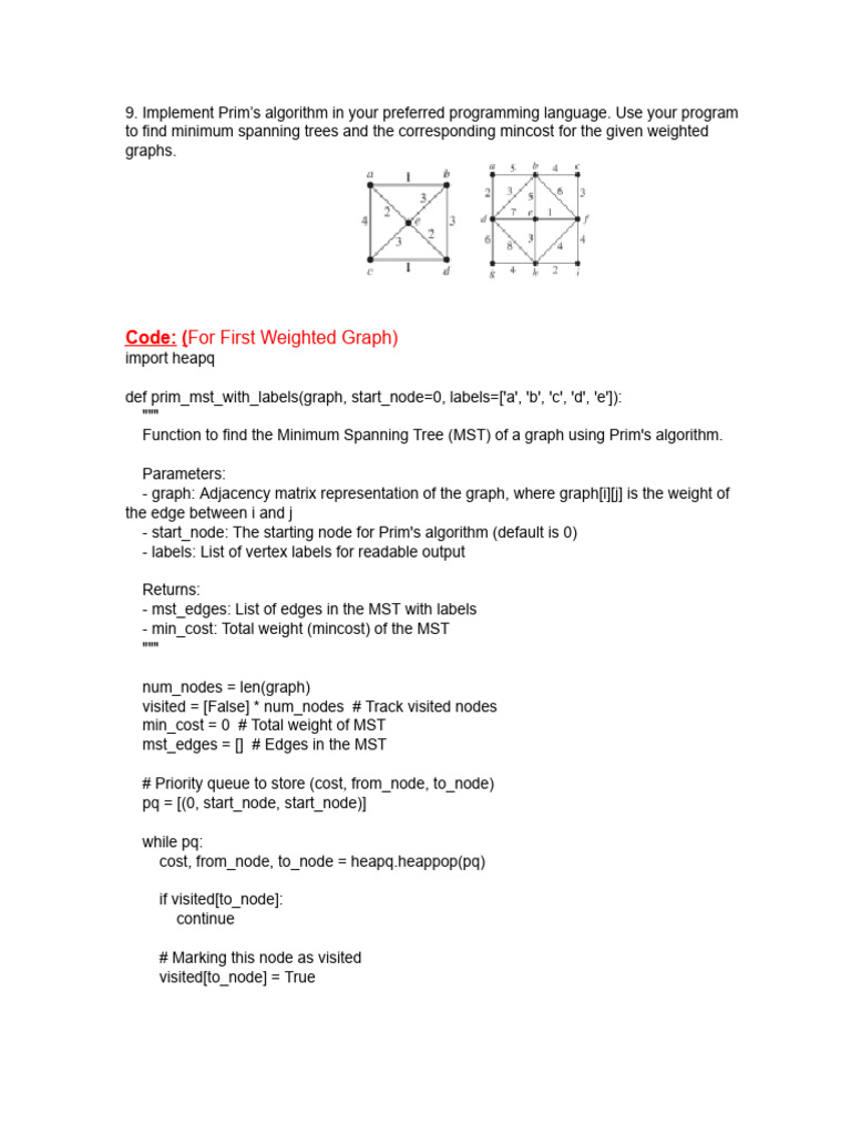 PrimQ9 | PDF | Vertex (Graph Theory) | Combinatorics
