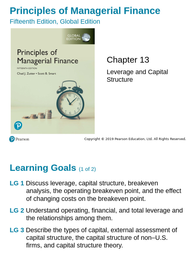 13 Zutter Smart MFBrief 15e Ch13 (1) (Auto-Saved) | PDF | Capital Structure | Equity (Finance)