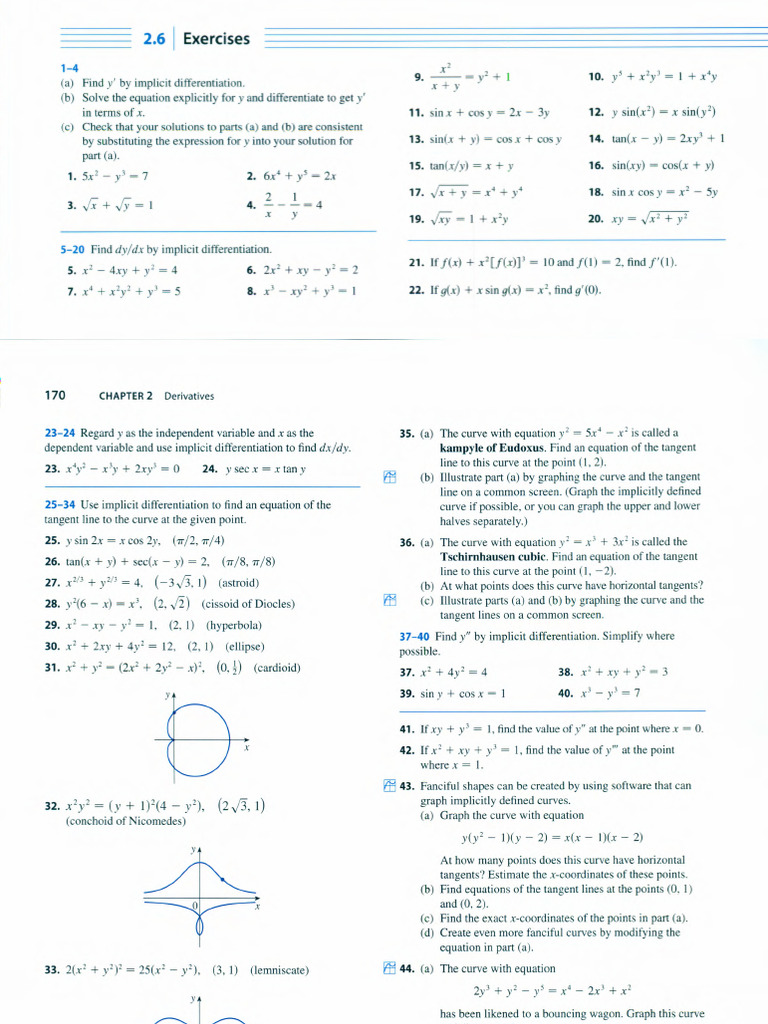 D (D/DX) (X 3) X 3 (D/DX) (Y 3) DX / y y 3 3x 2 X 3 (3y2y') | PDF | Tangent | Ellipse