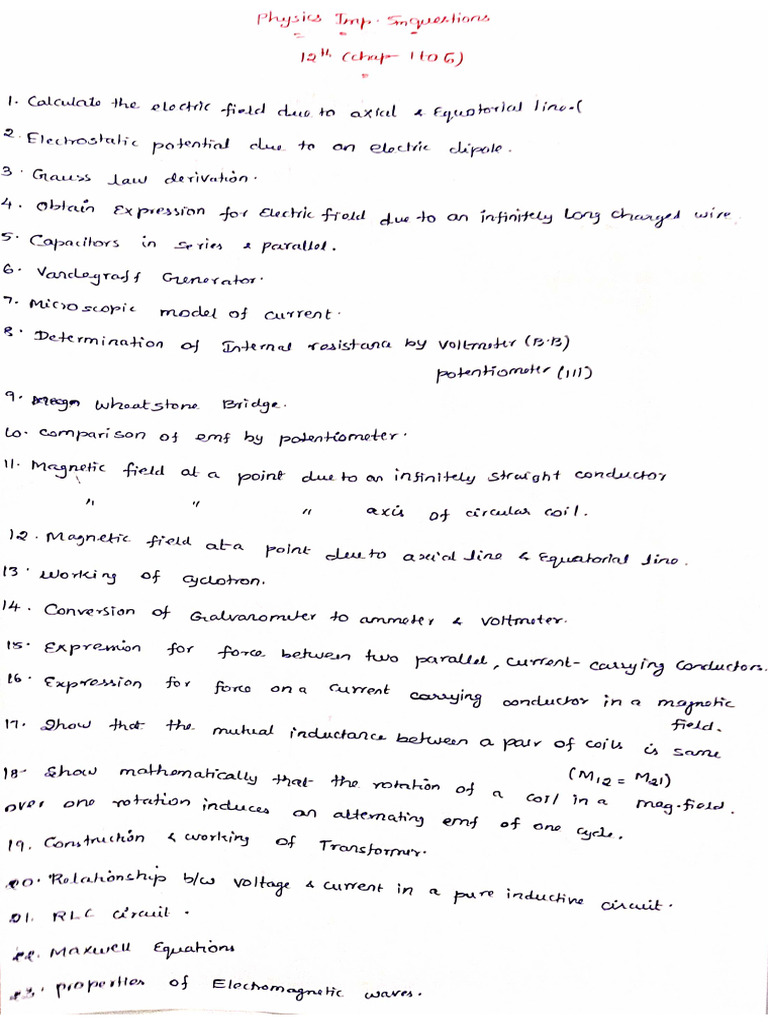 Physics From MCP Master | PDF