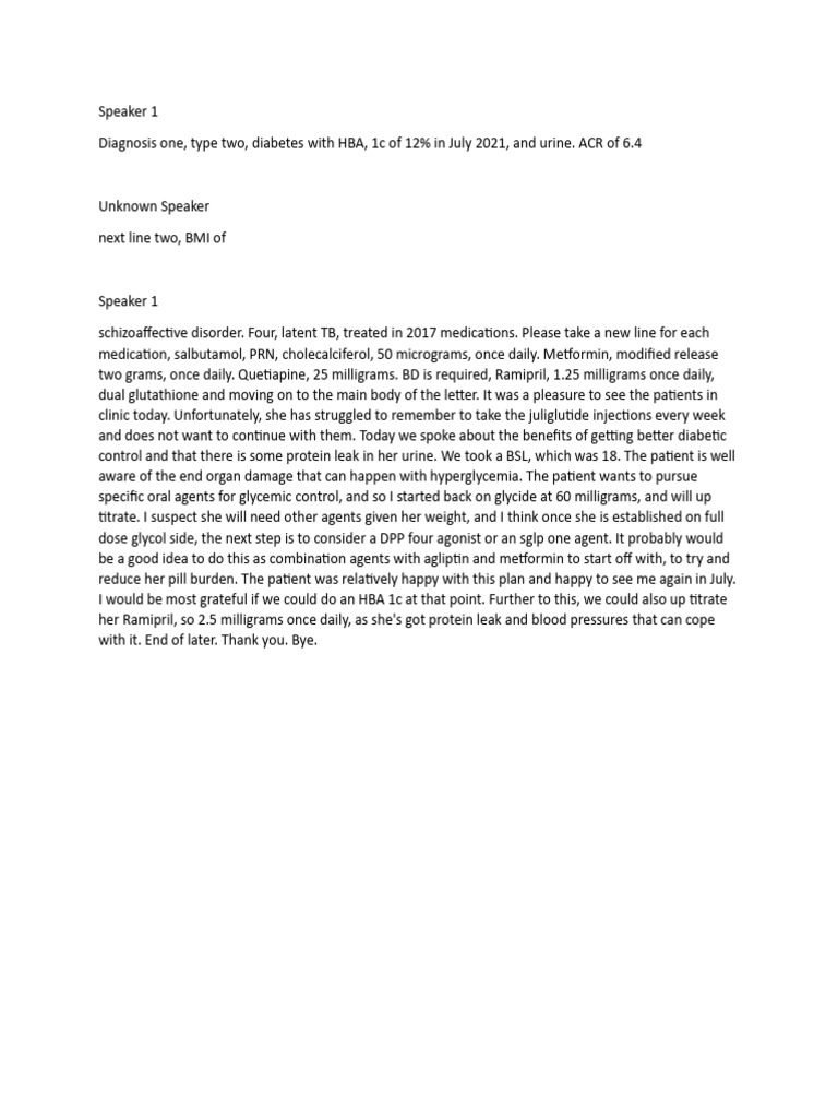 Med Test | PDF | Wellness