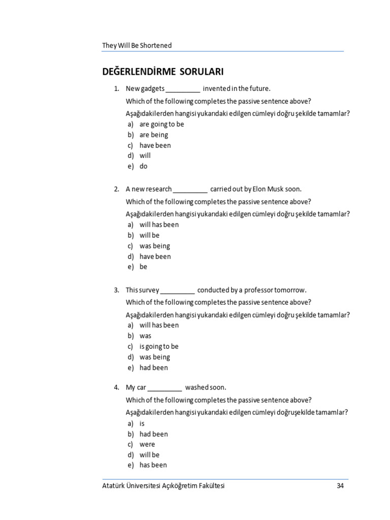 English Test (Translating in Turkish) | PDF | Paintings
