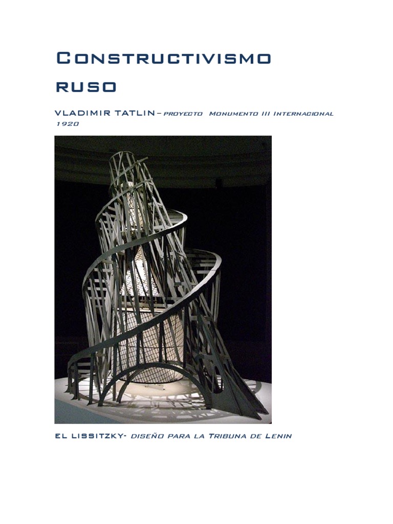 Constructivismo Ruso | PDF