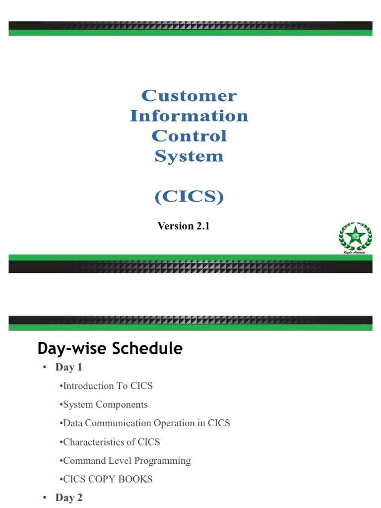 CICS by Pai | PDF | Information Technology Management | Operating ...